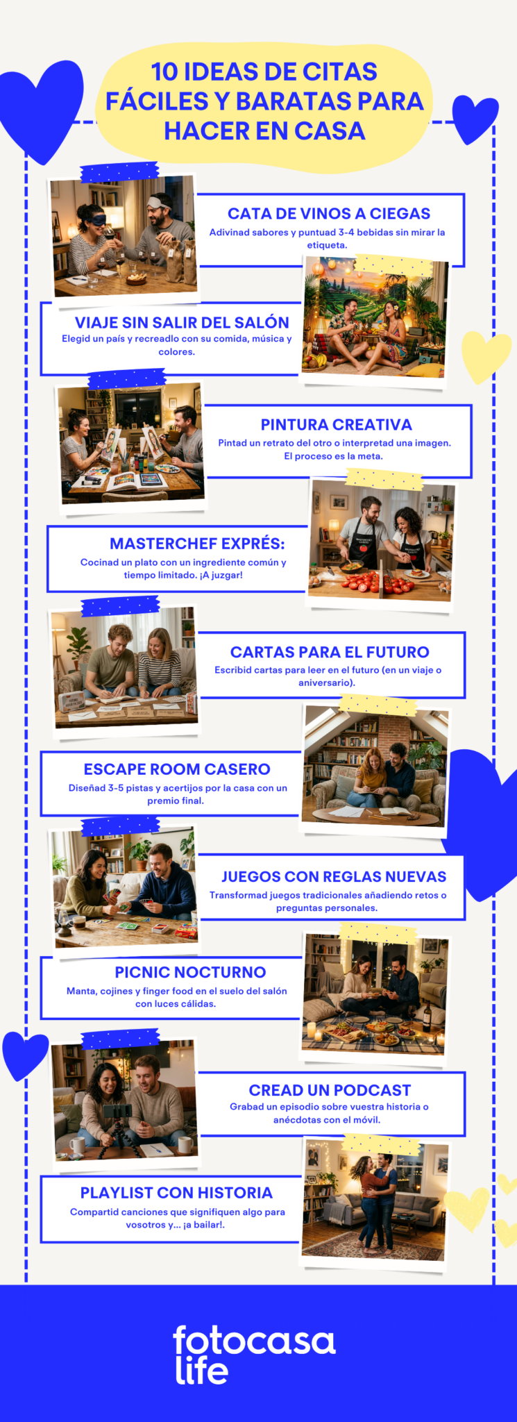 10 ideas fáciles y baratas de citas caseras: planes originales para ...